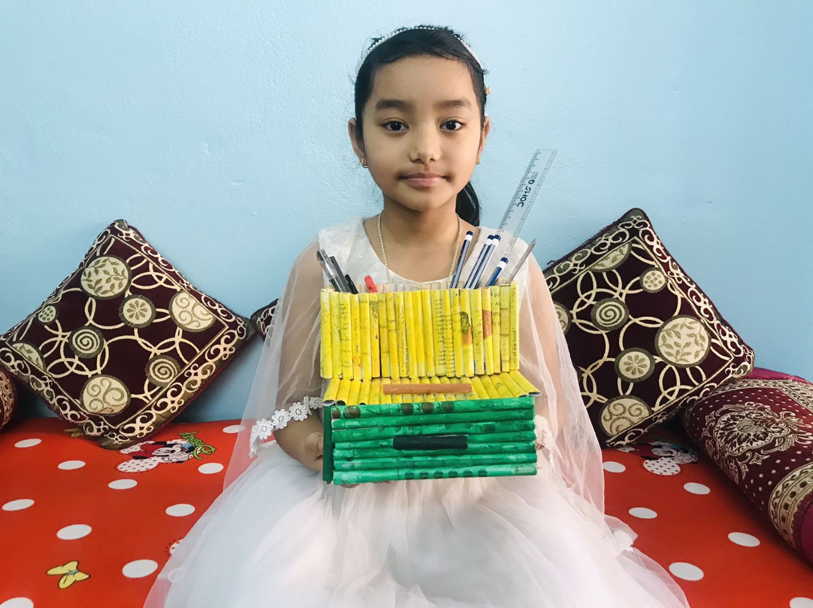 Recycling Competition for World Environment Day (2021) – Adhyayan School