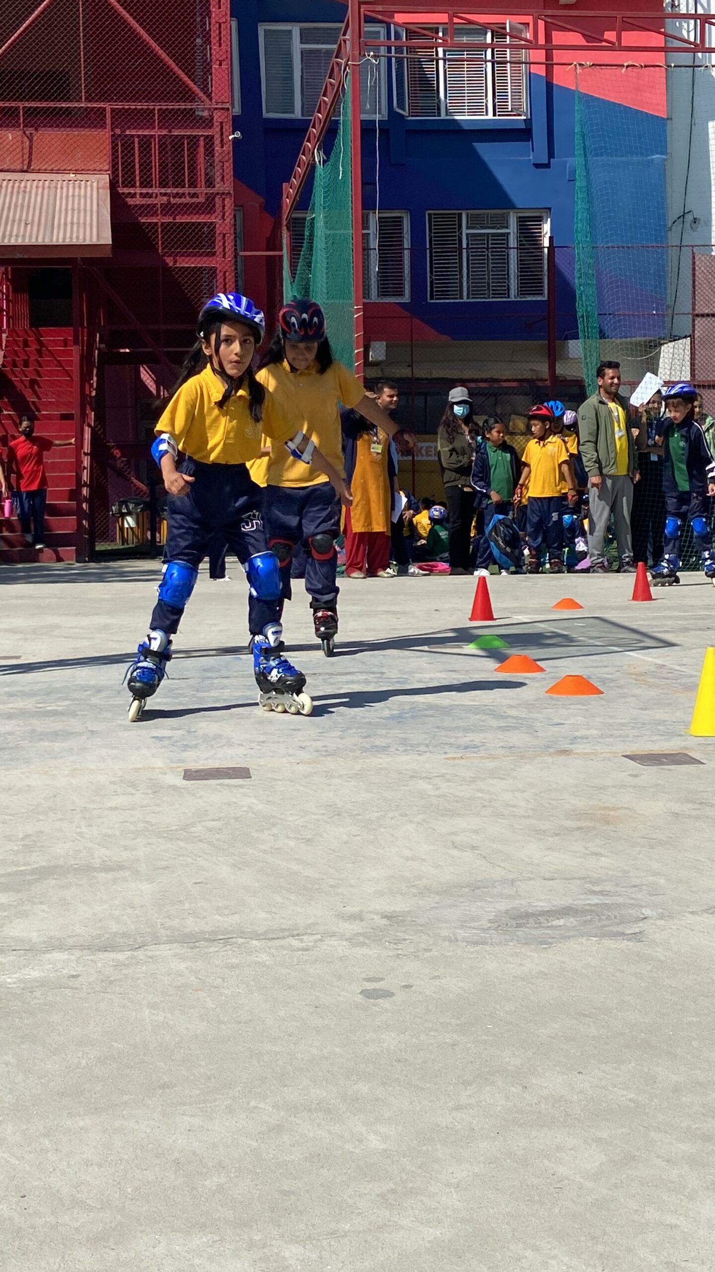 Skating Competition in my school – Adhyayan School