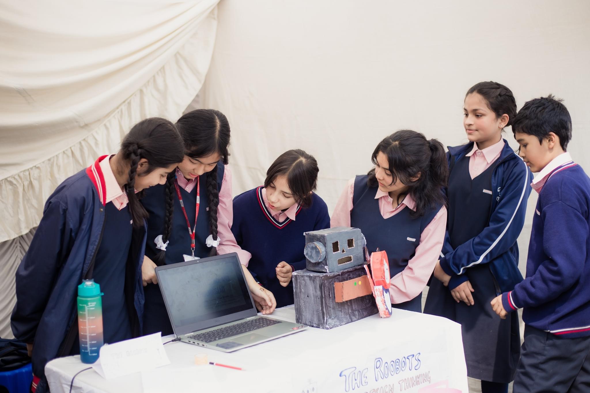 DTech Exhibition as a Volunteer – Adhyayan School
